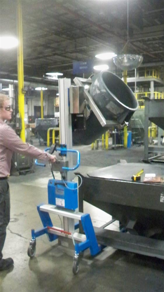 Lift-O-Flex Ergonomic Lifters | Lift and Pour 55-Gallon Drums