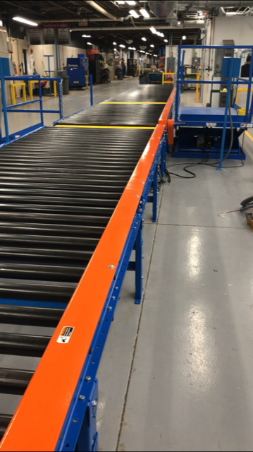Chain Driven Live Roller Conveyor | Thomas Conveyor & Equipment