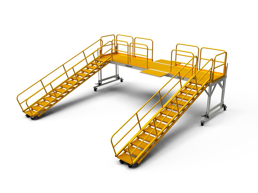 Conveyor Crossovers: Ladders, Stairs & Access Platforms | TCE