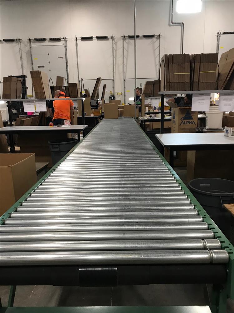 Low Pressure Accumulation Conveyor | Thomas Conveyor