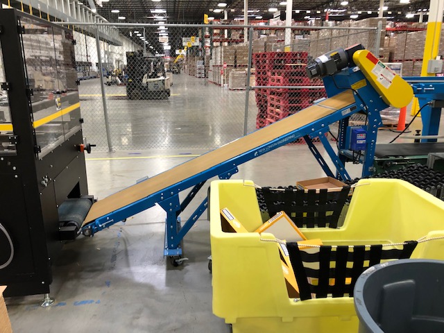 Automatic Tray Former | Portable Tray Conveyor