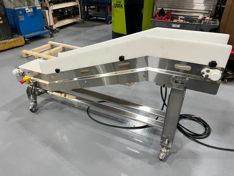 Z Incline FDA Washdown Modular Belt Conveyor | Stainless steel