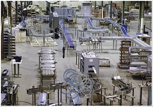 Carbon Steel and Stainless Steel Modular Conveyor Equipment | TCE