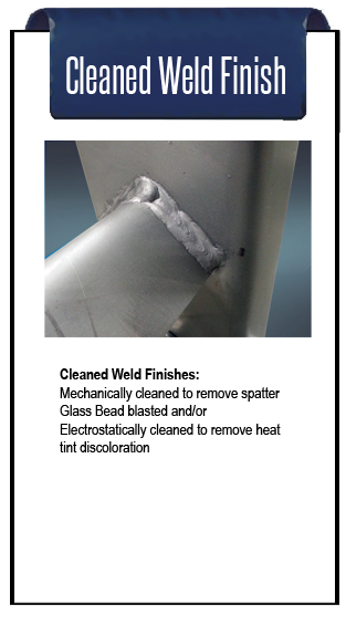 Stainless steel types, finishes and welds | Thomas Conveyor