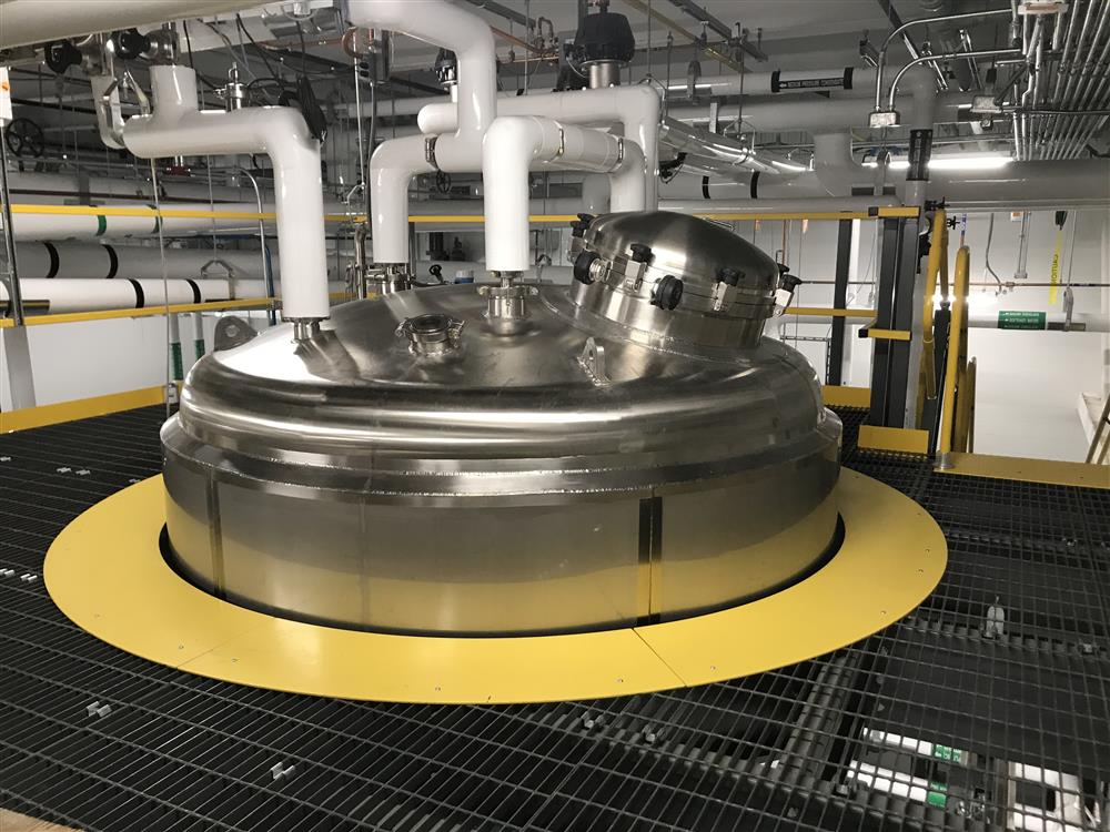 Industrial Steel Work Platform Mezzanine for Maintenance Access to ...