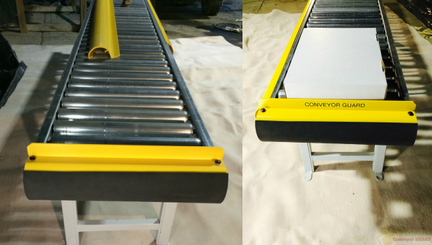 Conveyor Guard | Side Rail Guarding | Conveyor End Caps | Conveyor Padding