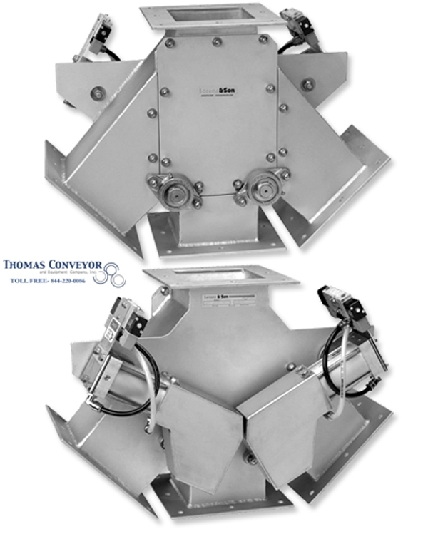 2 and 3 Way Sealed Gravity Diverters Valves