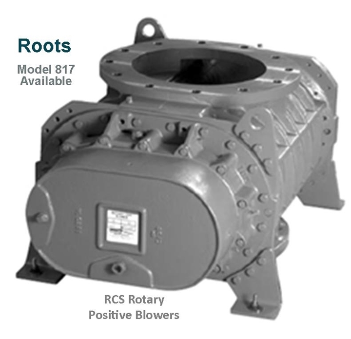 Roots RCS Rotary Positive Blowers Model 817